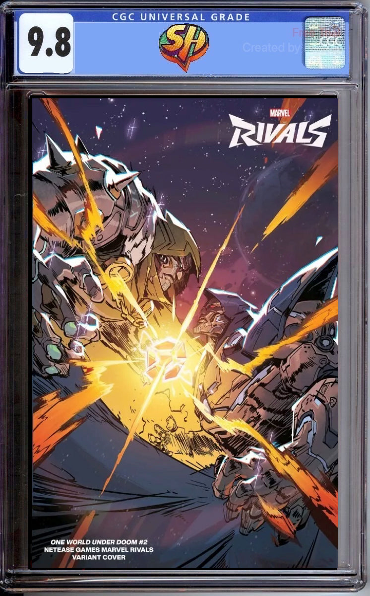 One World Under Doom 2 Netease Rivals Variant CGC 9.8 Pre-Sale – Slabbed Heroes