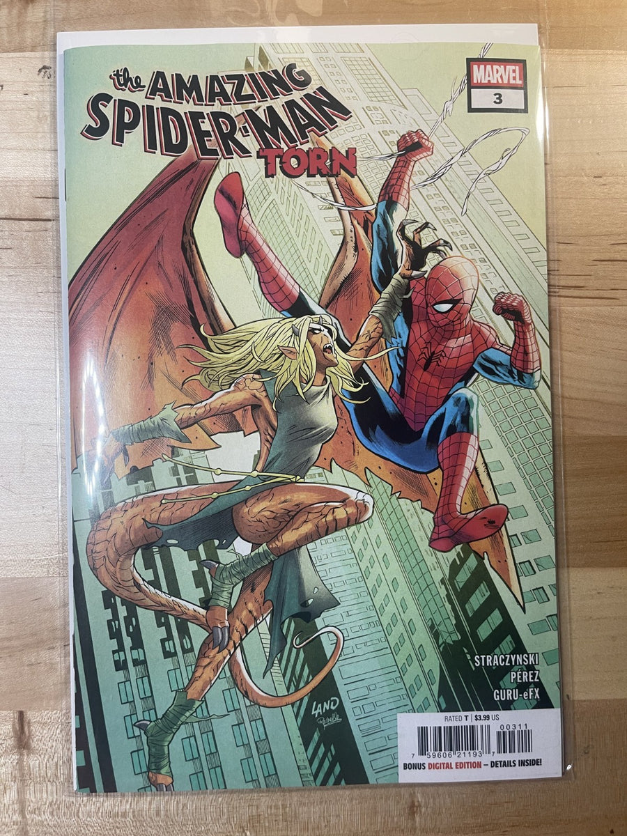 SPIDER-MAN TORN 3 COVER A MARVEL COMICS 2025 – Slabbed Heroes