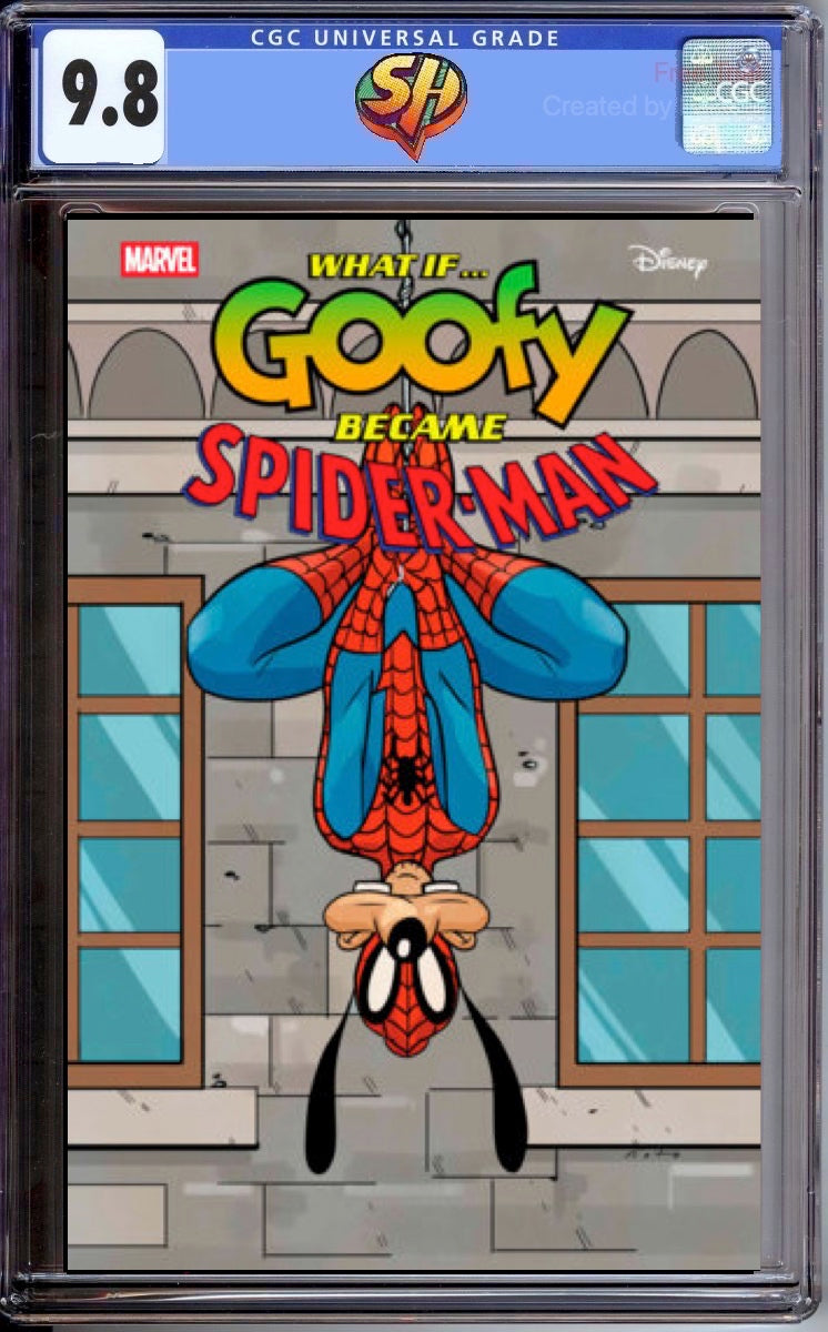 WHAT IF GOOFY BECAME SPIDER-MAN 1 NOTO VARIANT CGC 9.8 Pre-Sale ...